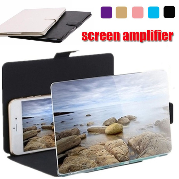 New portable 3D mobile phone screen magnifying glass HD folding smart ...