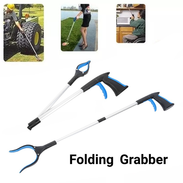 Heavy Duty Grabber Reacher Tool Industrial Pick Up Stick Hand Grip ...
