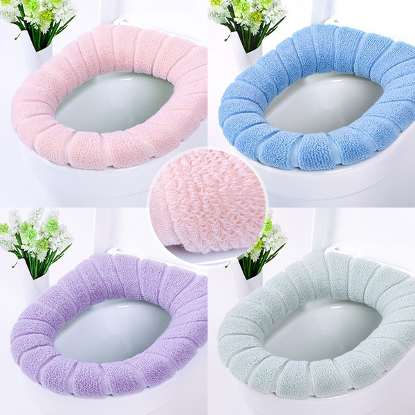 Toilet Seat Cushion Toilet Cover Toilet Sticker Square Universal Winter ...