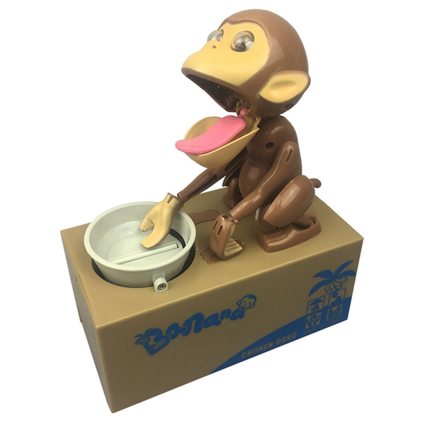 Coin Stealing Monkey Money Bank | Wish