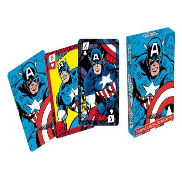 Marvel Captain America Comics Playing Cards | Wish