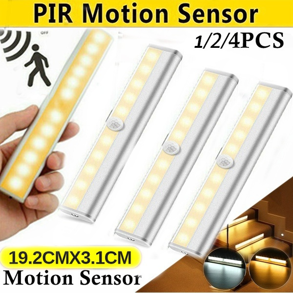2020 NEW !!! 10 LED Portable Wireless PIR Motion Sensor Light Infrared ...