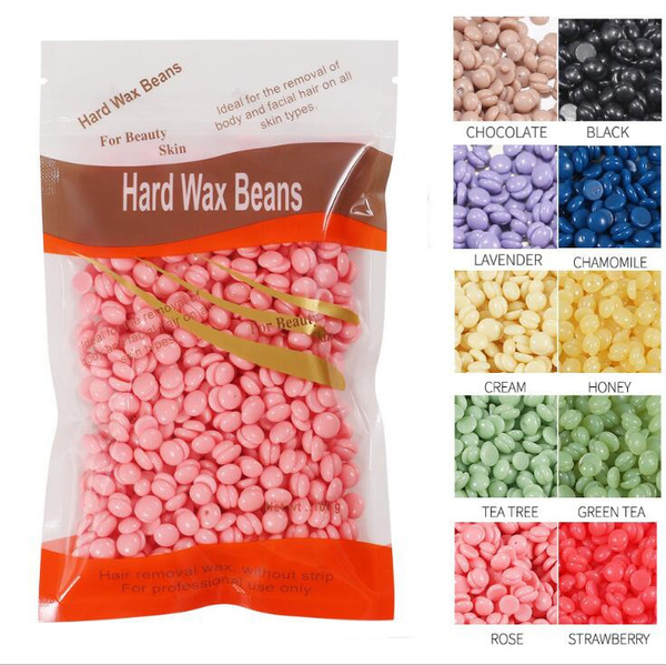 1 Bag/100g Depilatory Wax Hot Film Hard Wax Pellet Waxing Bikini Hair ...
