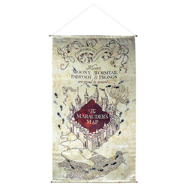 Harry Potter Marauder's Map Banner | Wish