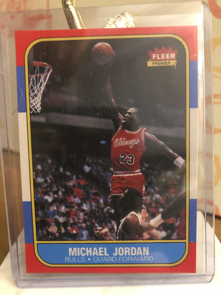 1986 Fleer #57 Michael Jordan Rookie Card Reprint | Wish