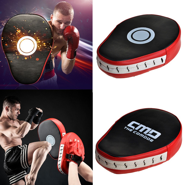 1pc Boxing Focus Mitts Punch Kick Pads For MMA Training Kickboxing ...