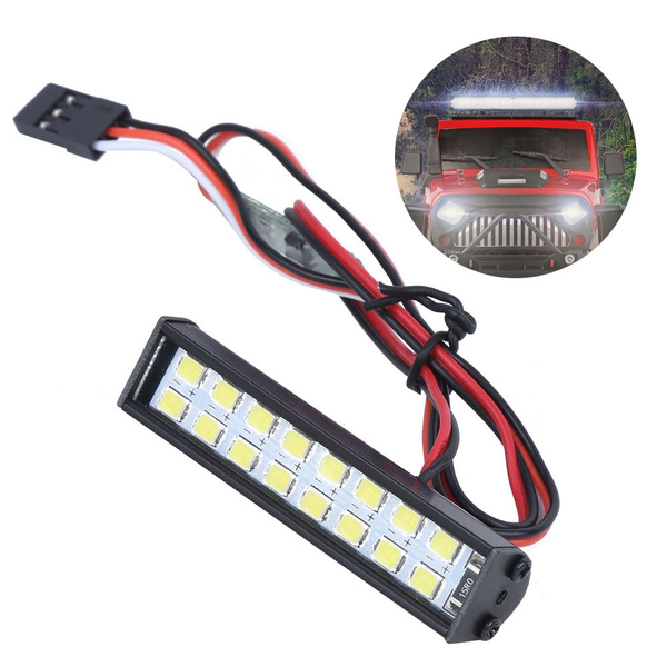 16pcs Lamp Beads RC Car Roof Lamp RC Crawler Universal LED Light Bar ...