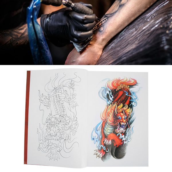 Tattoo Book Tattoo Template Book Tattoo Stencil Book Tattoo Kit, 56 ...