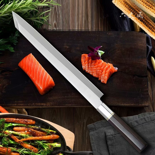 Professional Japanese Chef Knife Sashimi Sushi Kitchen Knife Sharp ...