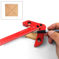 Woodworking Circle Center Scribe Square Center Scribe 45 Degree 90 ...