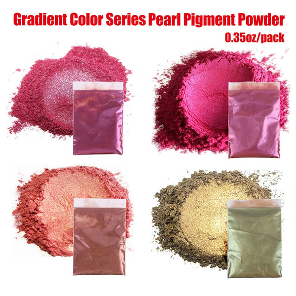 10g/pack Gradient Color Pearl Pigment Powder for Ink, Paint, Epoxy ...