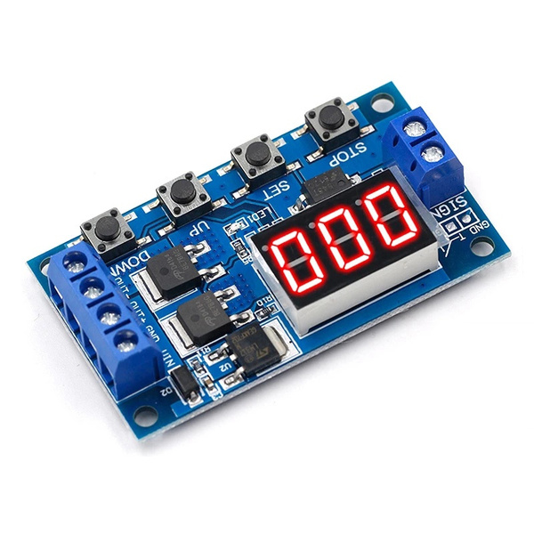 DC 12V 24V Dual MOS LED Digital Time Delay Relay Trigger Cycle Timer ... DC 12V 24V Dual MOS LED Digital Time Delay Relay Trigger Cycle Timer ...