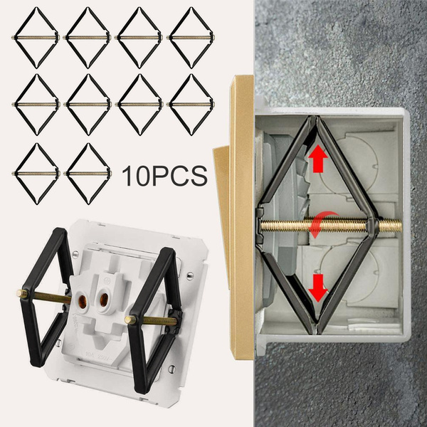 New Steel Wall Mount Switch Box Repair Cassette Support Rod Socket ...