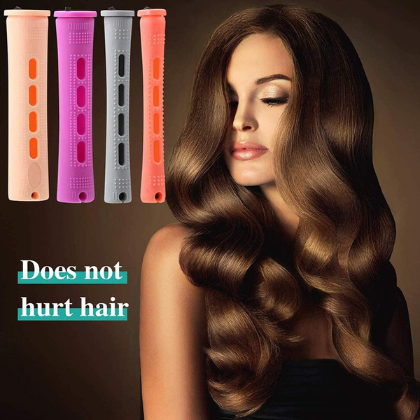 20Pcs Hair Perm Rods Set Hair Rollers Plastic Cold Wave Rods Perming ...