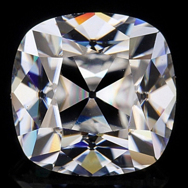 Unheated 7.00 Cts Natural Gemstone White Sapphire 10x10mm Square Cut ...