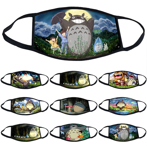 Anime Neighbor Tonari No Totoro And Spirited Aways Cosplay Masks ...