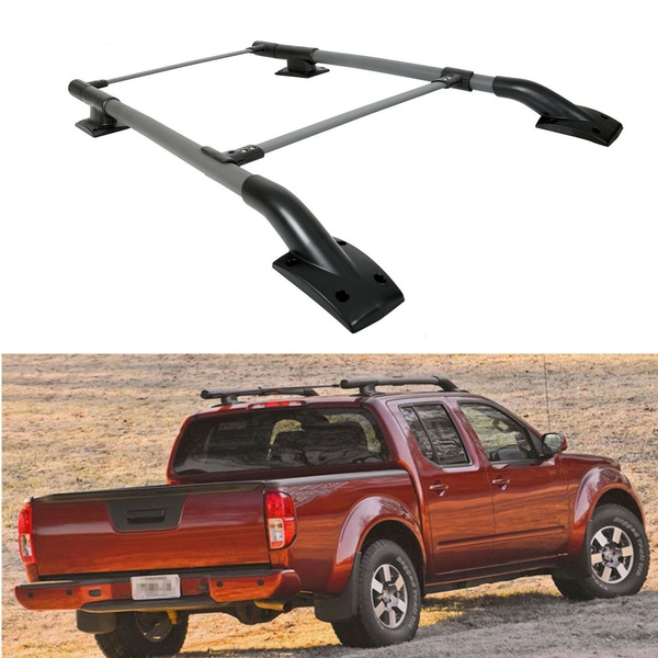Fits For 05-17 Nissan Frontier Cross Bar OE Style Roof Rack Rail Black ...