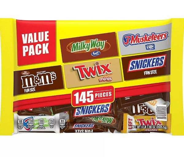 Mars Chocolate Favorites Candy Halloween Bulk Variety Mix (145 ct.) | Wish