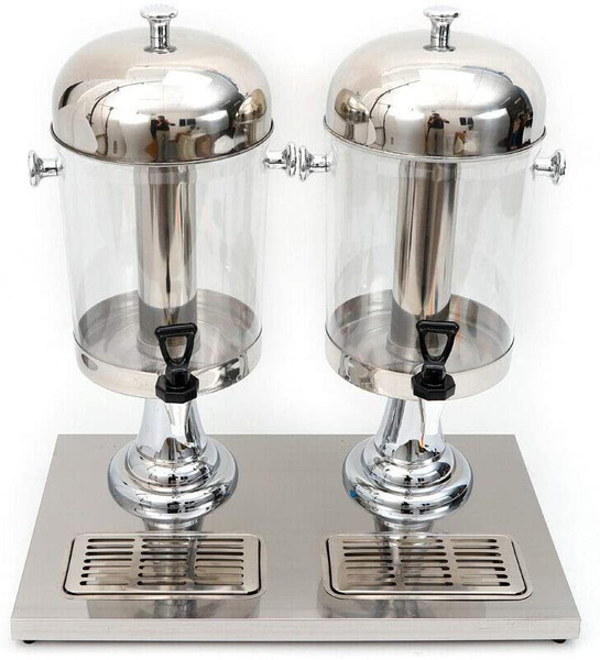 Double Beverage Dispenser, Juice Drink Dispenser Frozen Cold Drink ...