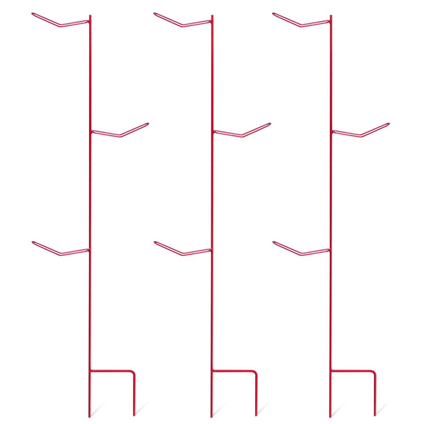 GoSports Outdoors Target Practice Tri-Tower Steel Clay Pigeon Holder (3 ...