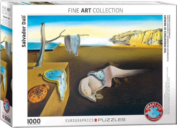 The Persistence of Memory by Salvador Dali 1000 Piece Jigsaw Puzzle | Wish