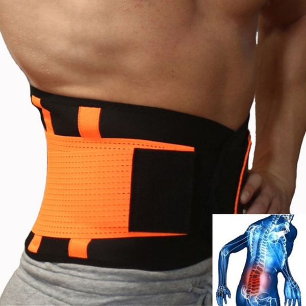 Unisex Back Brace For Waist Protection Running Fitness Belt Corset ...