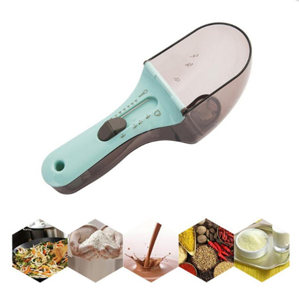 Adjustable Measuring Spoons with Magnetic Snaps Multifunctional ...