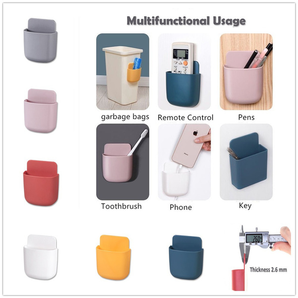 Home Decor Stand Rack Mobile Phone Plug Holder Container Remote Control ...