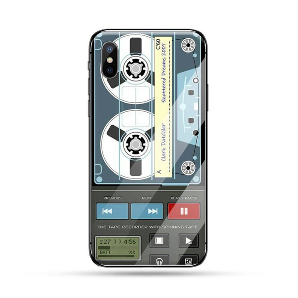 Retro Cassette Tapes cell mobile phone case For iphone 5 5S SE2020 6 6S ...
