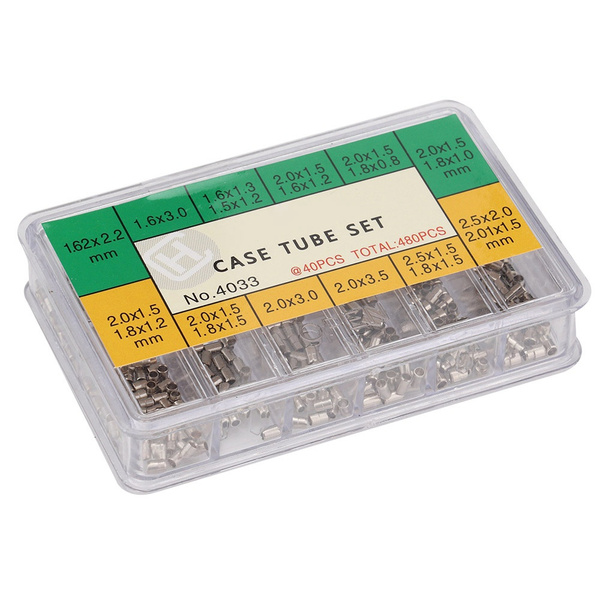 12 Types Mixed Sizes Watch Case Tubes Pipe for Waterproof Crown ...