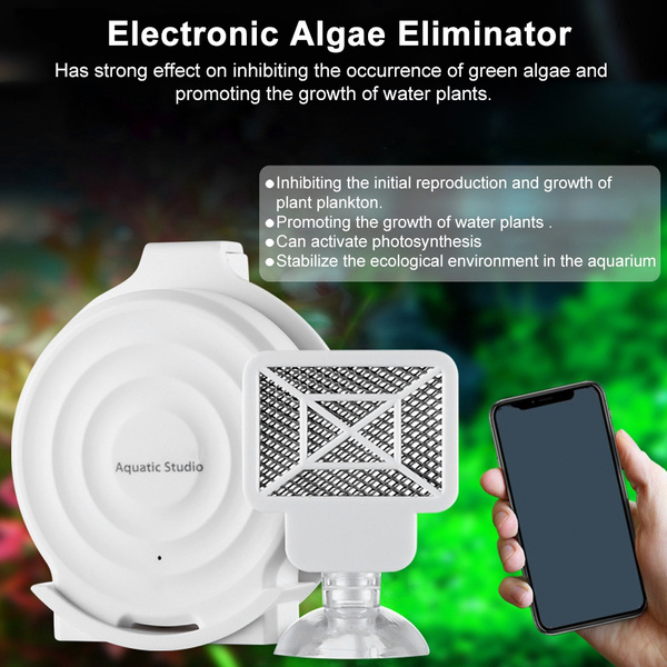 Generation Aquarium Electronic Algae Remover Cleaner Twinstar Aquarium ...