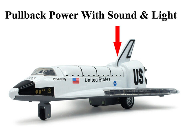 1:500 Scale 8" USA NASA Space Shuttle Discovery Columbia Diecast Model ...