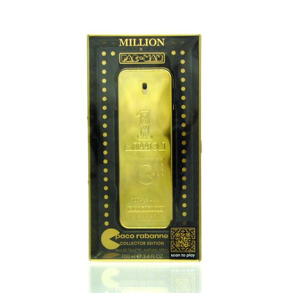 Paco Rabanne One 1 Million Pac Man Edition Eau de Toilette 100ml Vapo ...
