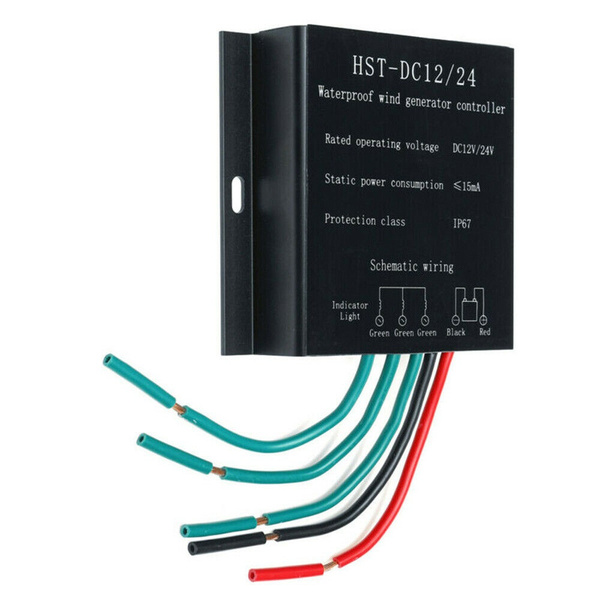 DC 12V/24V MAX 1000W Wind Turbine Generator Charge Controller Regulator ...