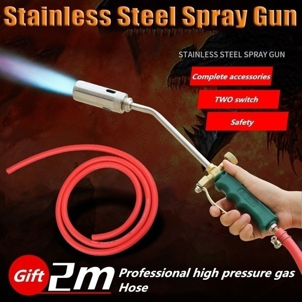 Gas Tig Torch Gun Blowtorch Gas Spray Gun Flame Thrower Gas-burners | Wish
