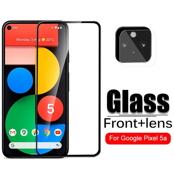 2- In-1 Camera +Tempered Glass for Google Pixel Screen Protector ...