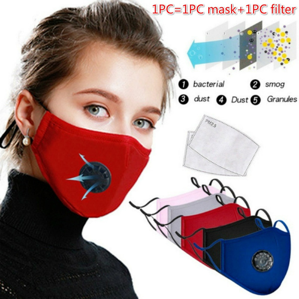 Anti Haze Mask Cotton Masks Anti-dust Face Mask Winter Earmuff ...