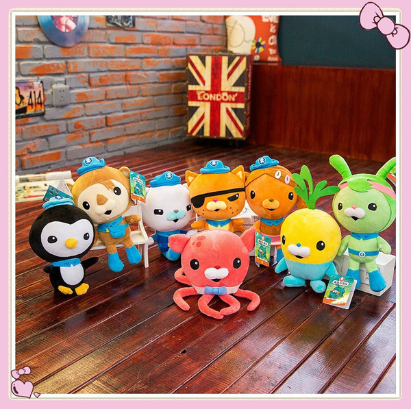 2020 19-46cm 8 Styles Octonauts Plush Doll Captain Barnacles Kwazii ...