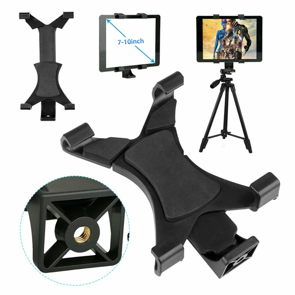 Tablet Tripod Mount Clamp Holder Bracket 1/4 inch Thread Adapter For 7 ...