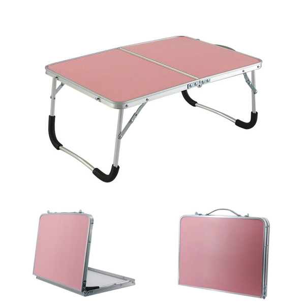 Portable Foldable aluminum Laptop Table Sofa Bed Office Laptop Stand ...