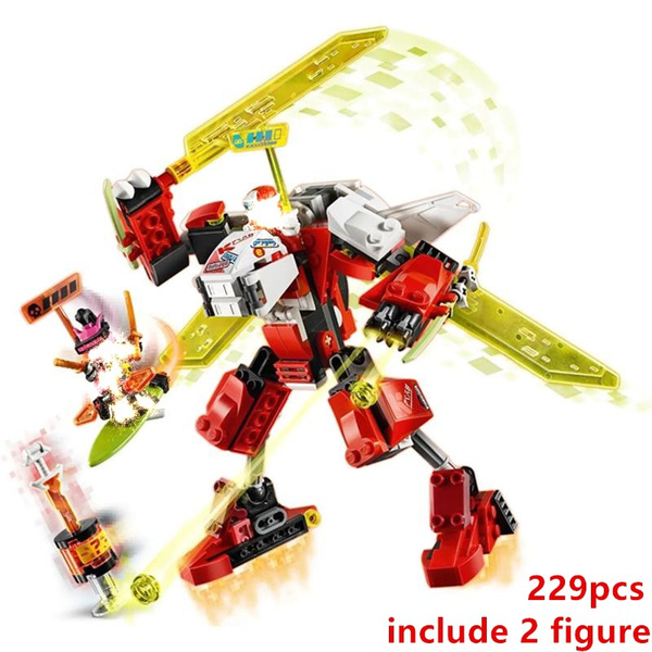Ninjag series 2in1 Kai's Mech Jet Mecha Aircraft Season 14 Building ...