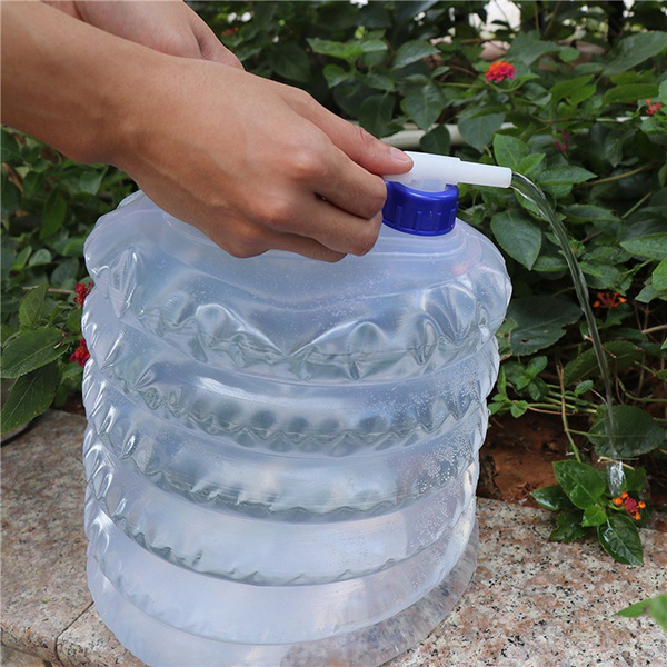 Outdoor Collapsible Foldable Water Bags Container Camping Hiking ...