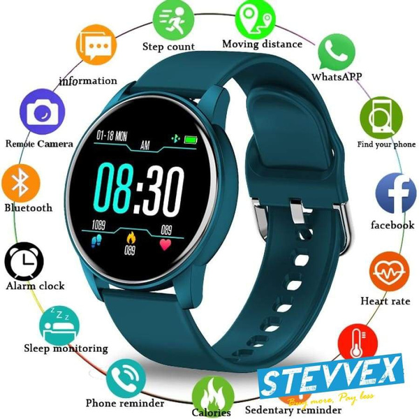 2020 New Smart Unsiex Luxury Watch For Men and Women With 1.3 Color ...