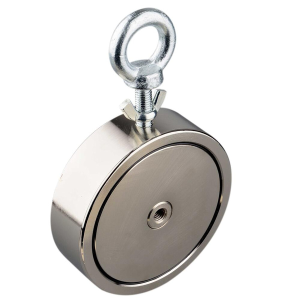 Double Sides Fishing Magnet Combined 2000KG Vertical Magnetic Pulling ...