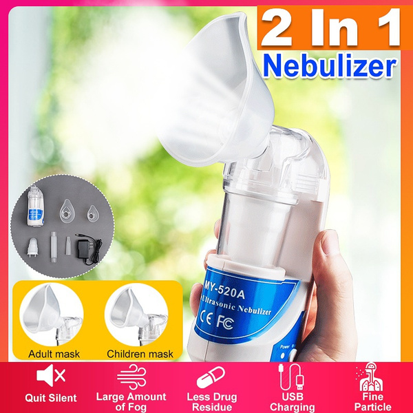 Portable Nebuliser - Handheld Mesh Atomizer Machine for Home Daily Use ...