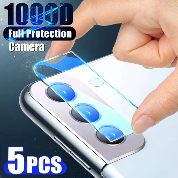 5 Pcs Camera Lens Full Protector Glass Back Guard Protective Film for ...
