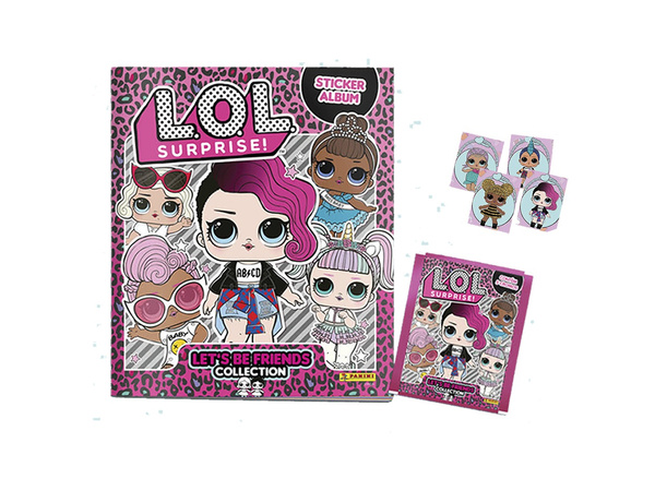 Album Lol Surprise Serie 2 Capa Mole + 48 Figurinhas Panini | Wish