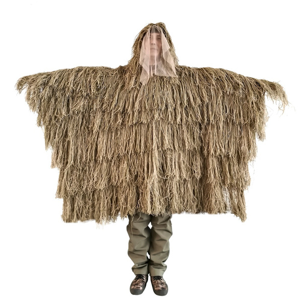 Grass Clothes Hunting Cloak Ghillie Suit Ghillie Clothes Camouflage ...