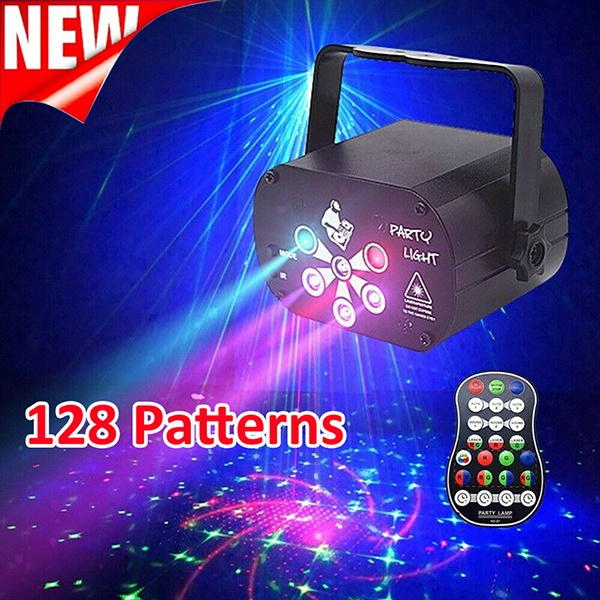 2020NEW RGB LED Disco Light 5V USB Recharge RGB Laser Projection Lamp ...