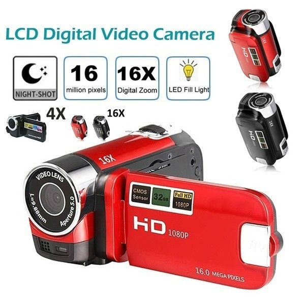 HD DV 720P/1080P 16MP Digital Zoom Camcorder Video DV Night Vision ...